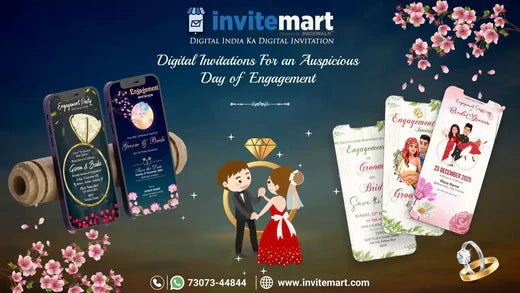 Digital Invitations For an Auspicious Day of Engagement – InviteMart