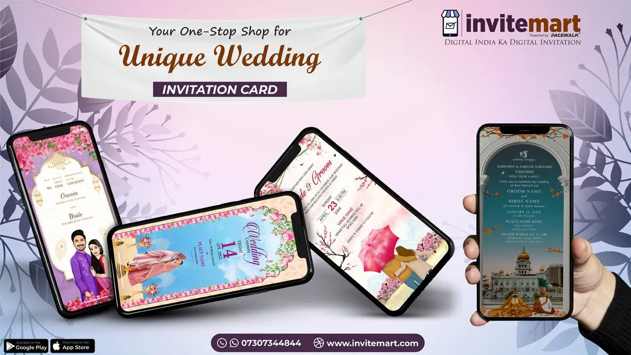 Your One-Stop Shop for Unique Wedding Invitation Card – InviteMart