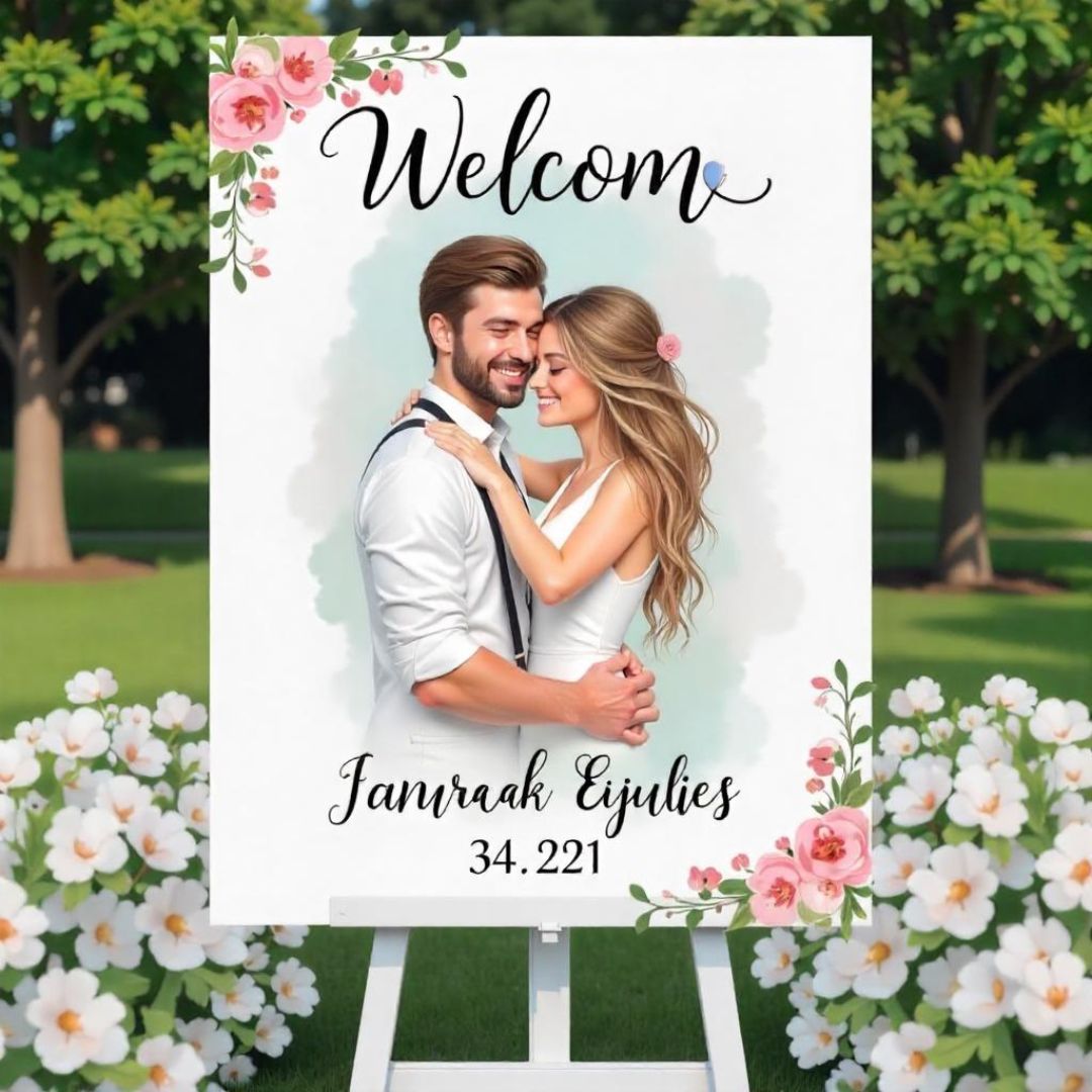 Wedding Signage Board – InviteMart