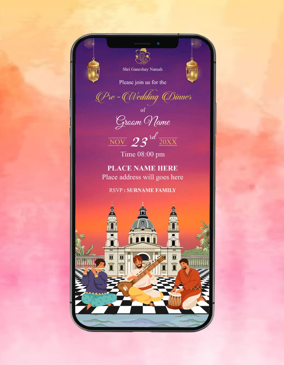 Pre Wedding Invitations | IM-2447 – InviteMart