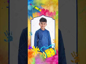 Holi Dhund Invitation Video | Colorful Kids Holi Celebration E-Invite ...